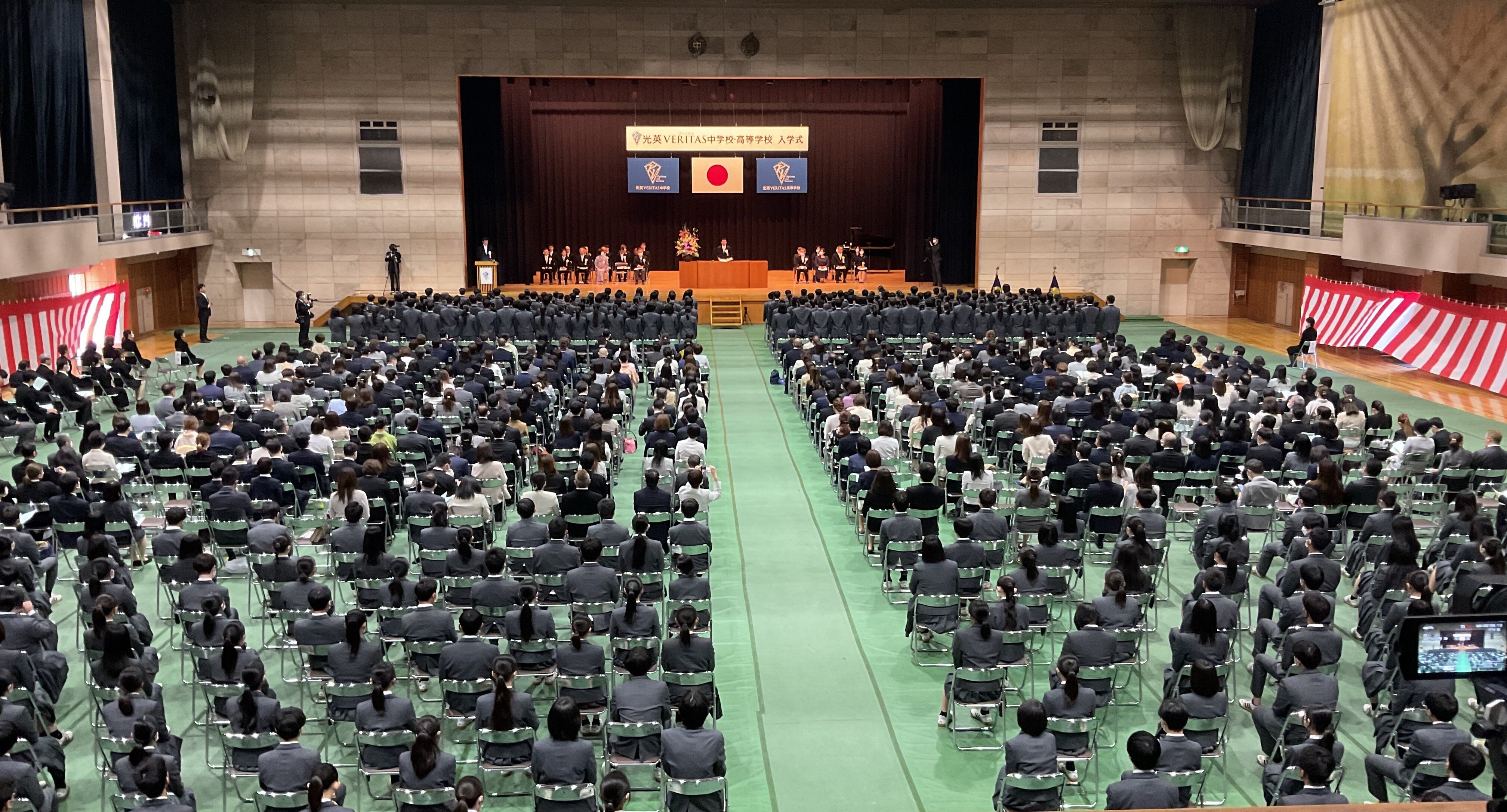 第3回 入学式 | VERITASブログ | 光英VERITAS中学校・高等学校
